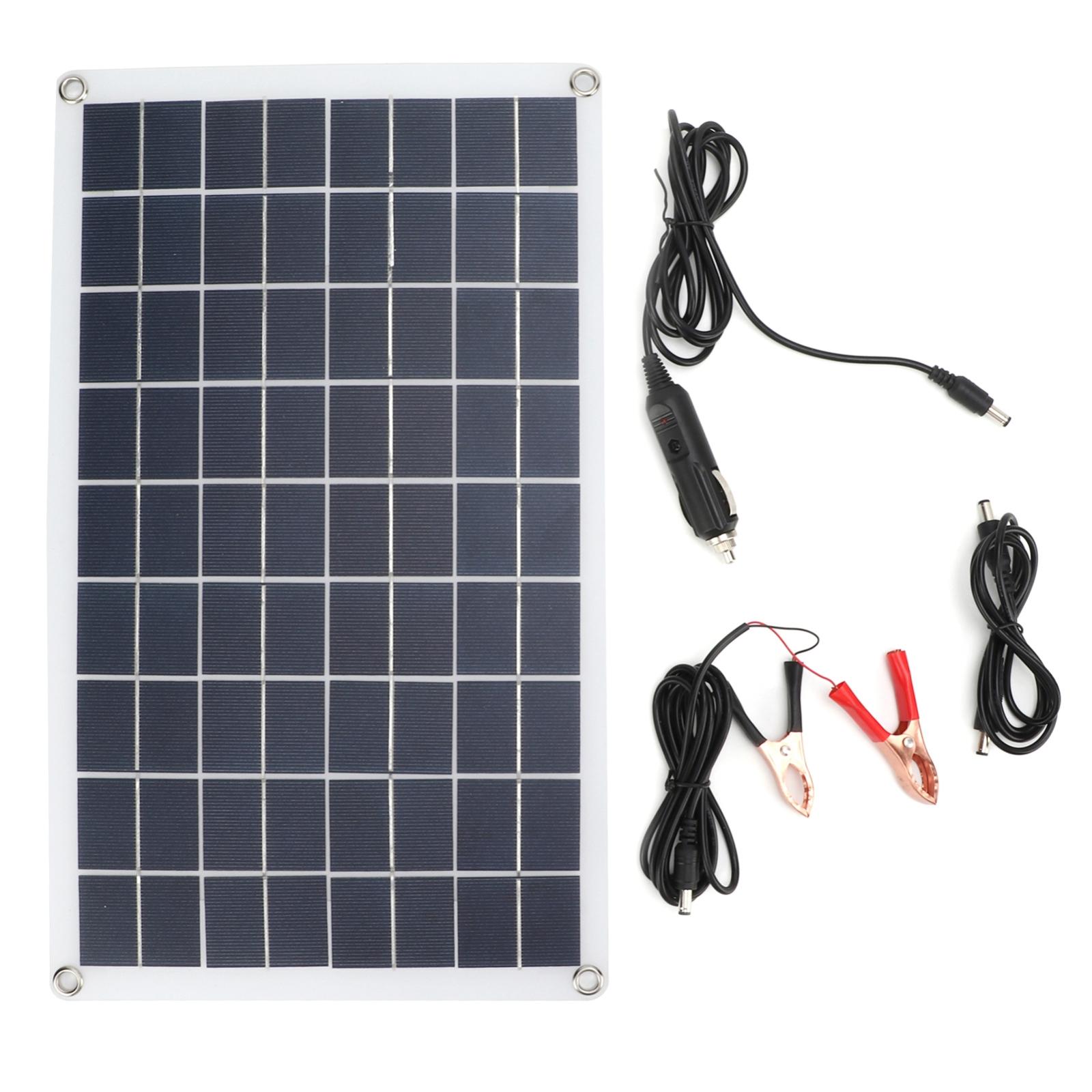 Cargador de panel solar de silicio policristalino de 16w y 18v con ...