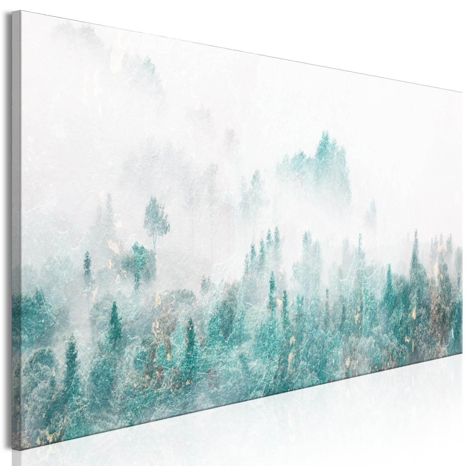 Tableau Turquoise Valley (1 Part) Narrow - 120 x 40 cm | Leroy Merlin
