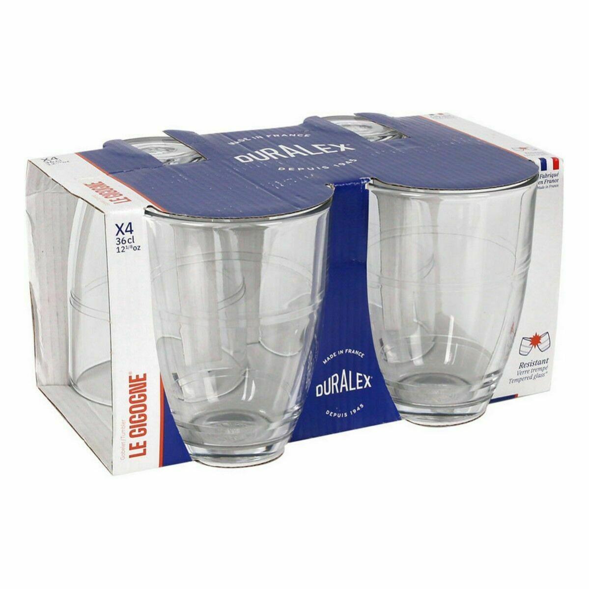 Set di Bicchieri Duralex Gigogne 360 ml (4 Unità) | Leroy Merlin