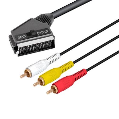Cavo 3 x RCA con SCART NIMO | Leroy Merlin