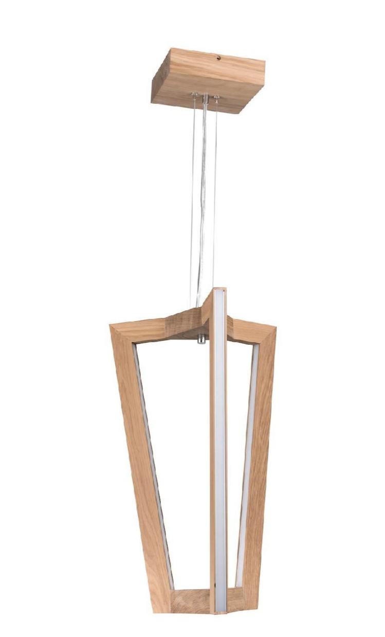Lampe à Suspension Legno, Bois, Acrylique, Chêne, EPIKASA | Leroy Merlin