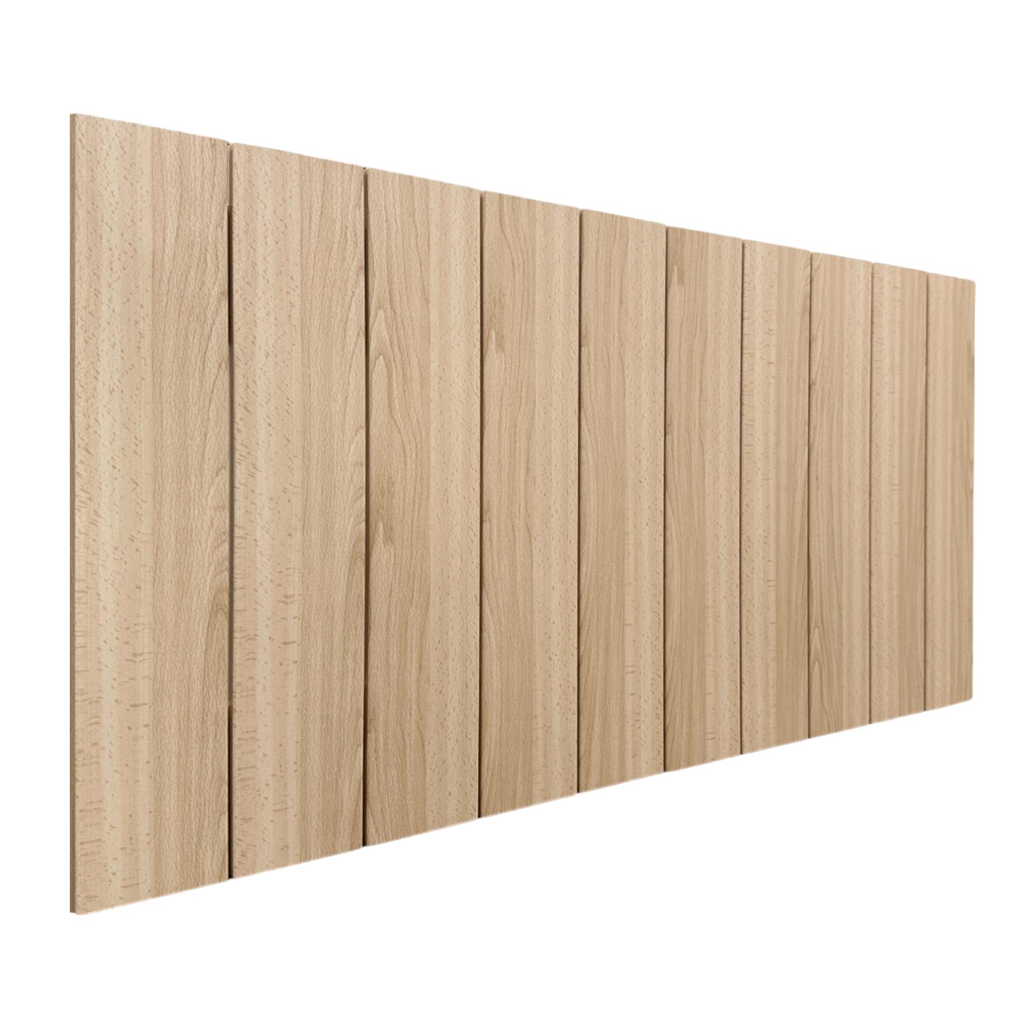 DHOME Testata in Legno riciclato MDF Stile Pallet Verticale 90x46 Letti ...