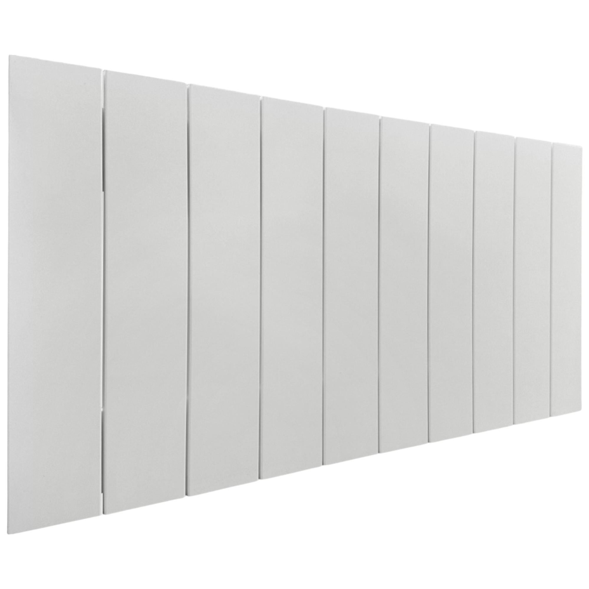 DHOME Testata in Legno riciclato MDF Stile Pallet Verticale 110x46 ...