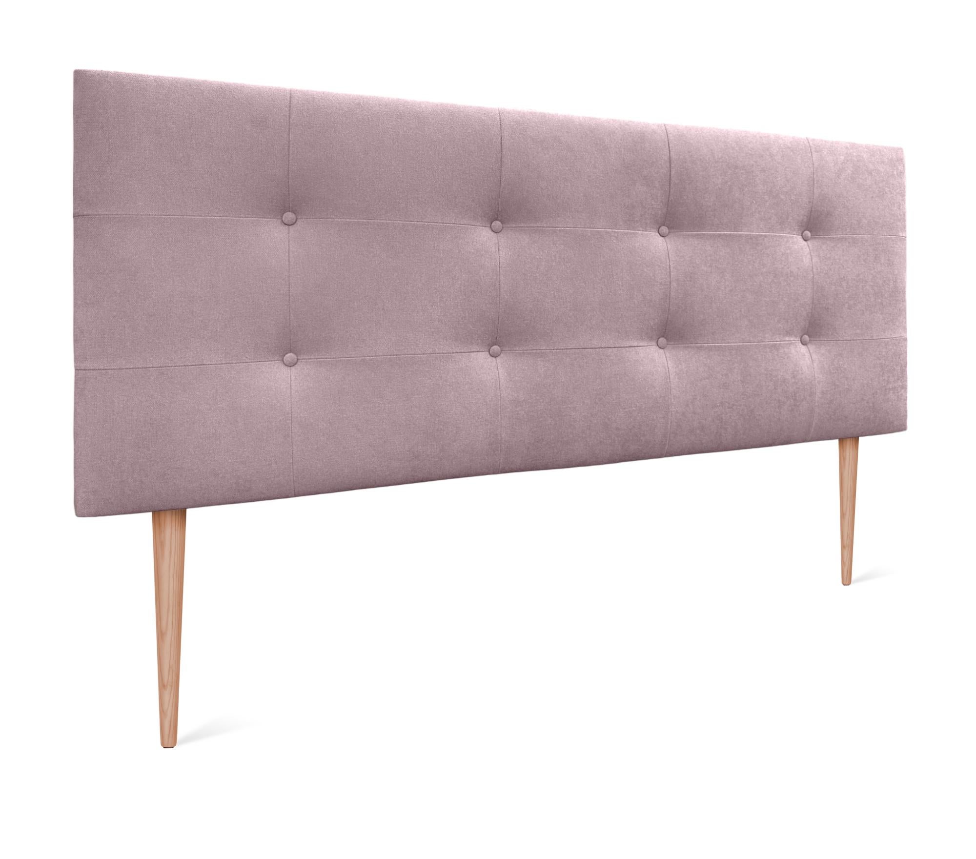 DHOME Tête de lit en tissu Aqualine Capitoné 150x115cm avec pieds Lits ...