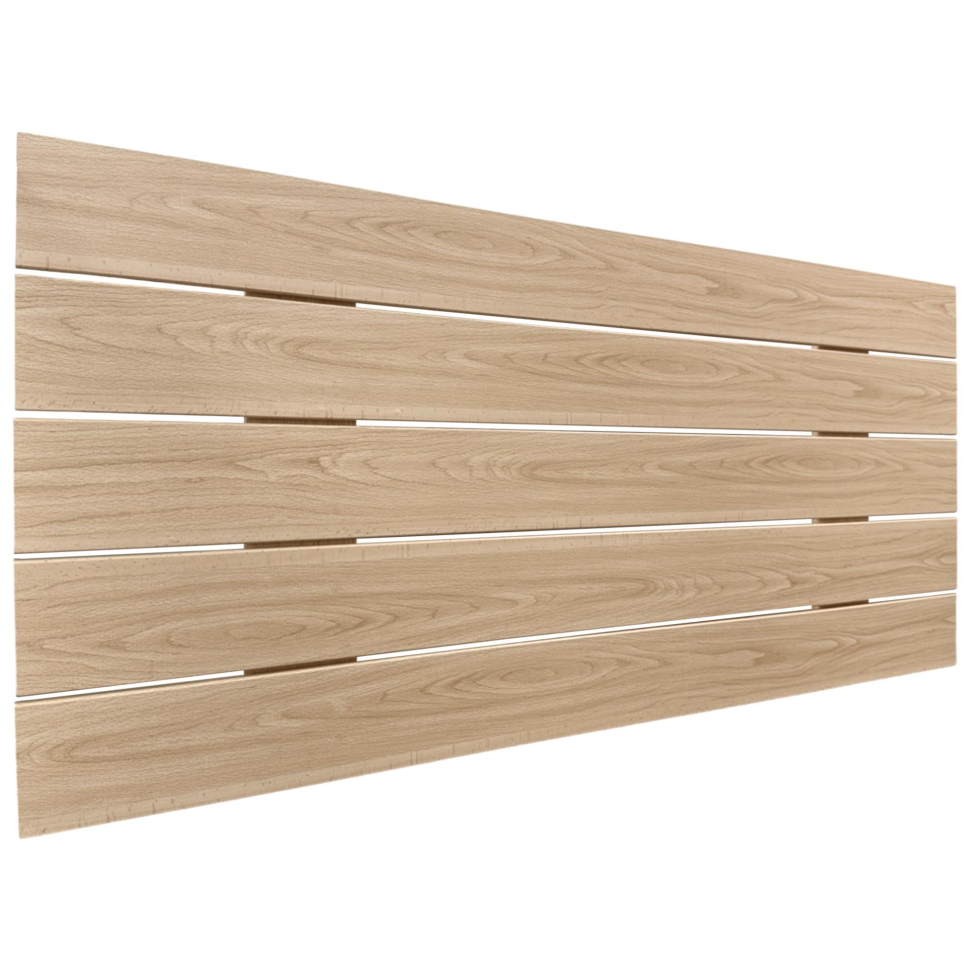 DHOME Testata in Legno riciclato MDF Stile Pallet Orizzontale 110x46cm ...