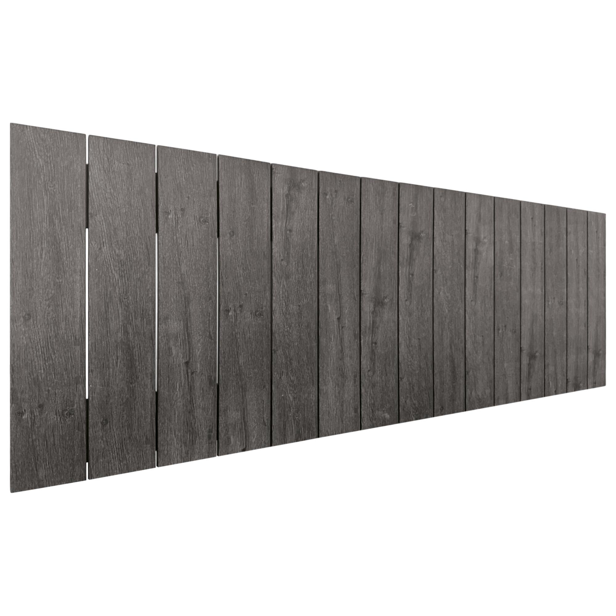 DHOME Testata in Legno riciclato MDF Stile Pallet Verticale 135x46 ...