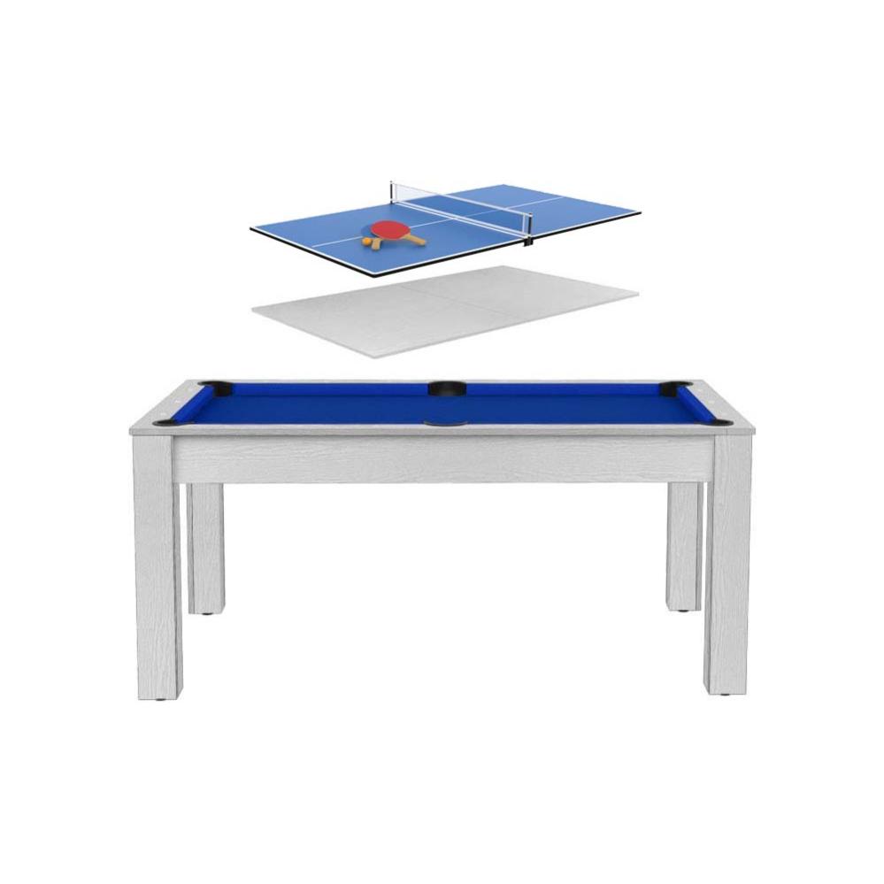 Table de jeu convertible table 6 personnes Texas + plateau 2 en 1 ...