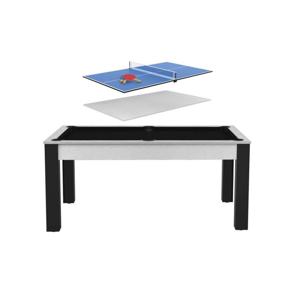 Table de jeu convertible table 6 personnes Texas + plateau 2 en 1 ...