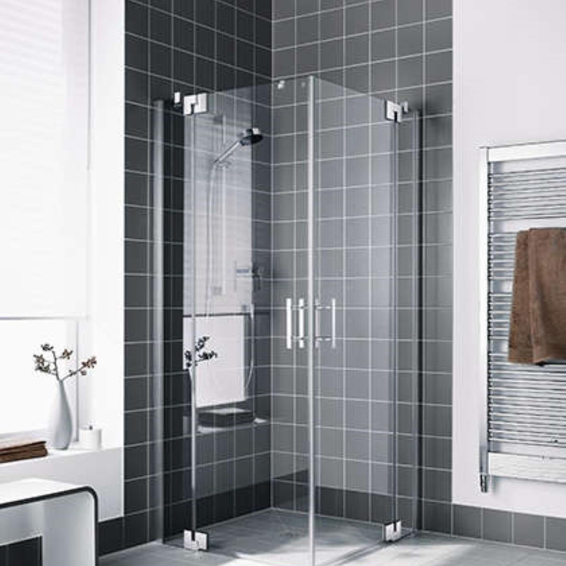 Demi paroi de douche angle pivotante largeur 80cm hauteur 200 cm ...