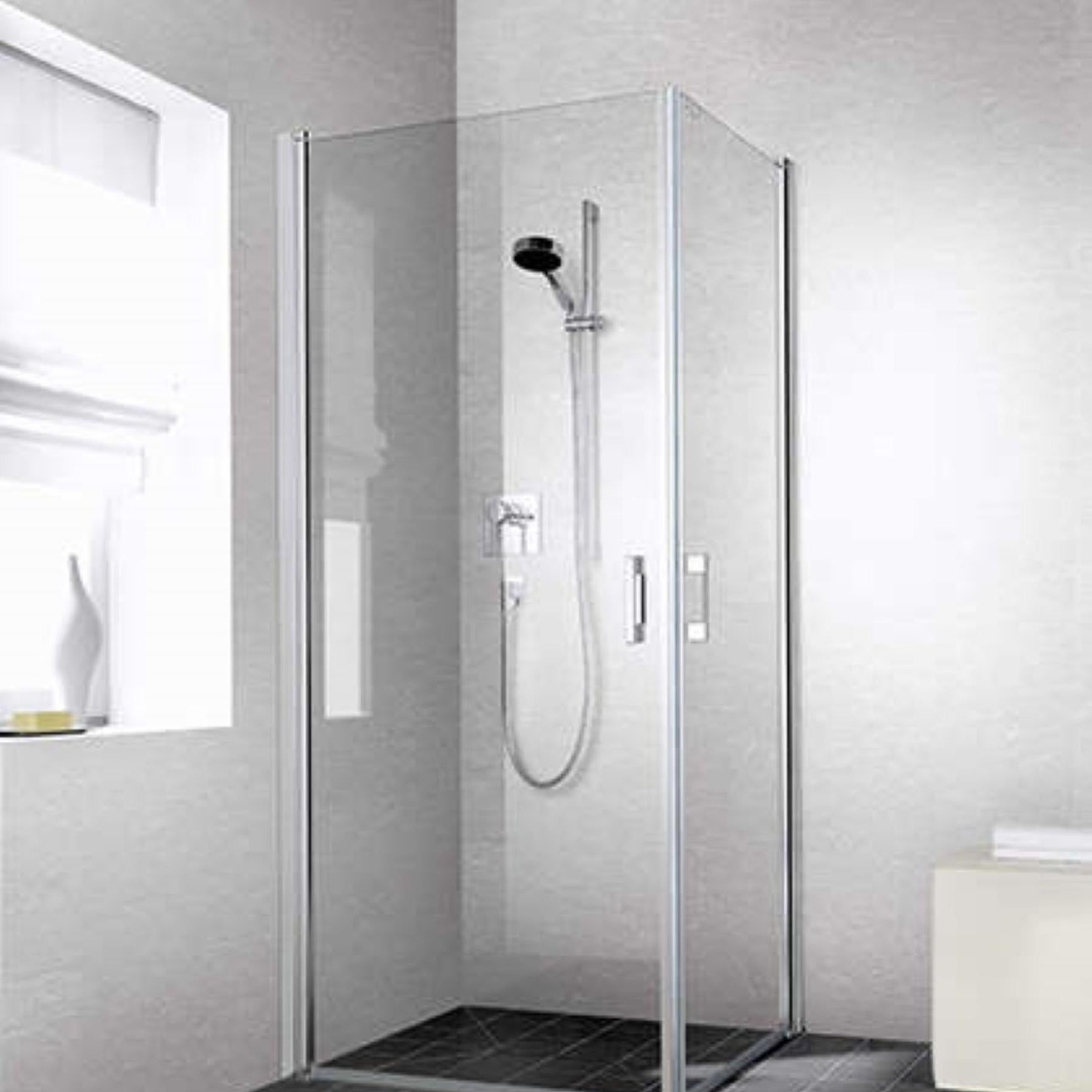 Demi paroi de douche angle pivotante ROTH LIGA LI1EL largeur 80cm ...