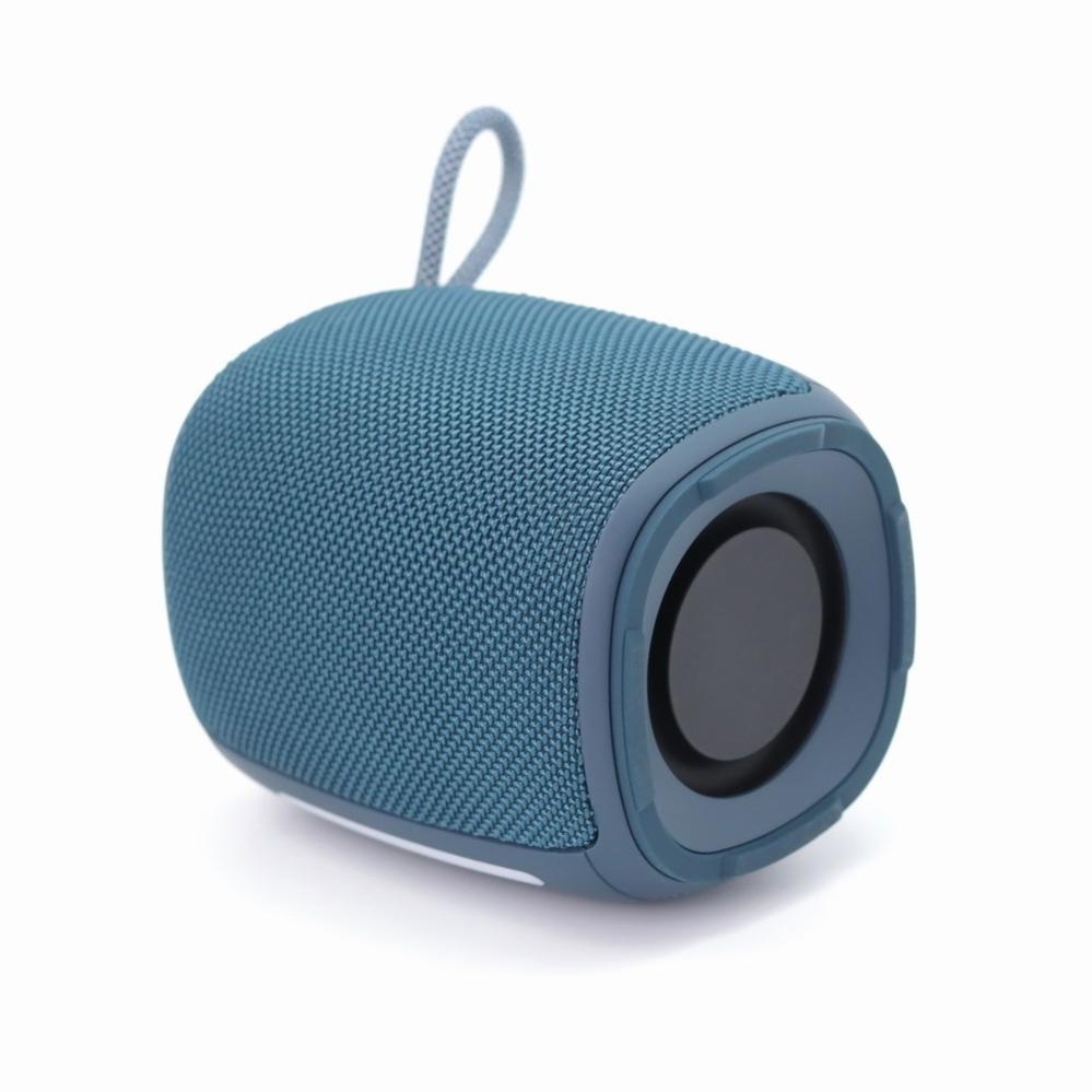 Gembird SPK-BT-LED-03-B Enceinte Bluetooth portable avec LED RVB Bleu ...