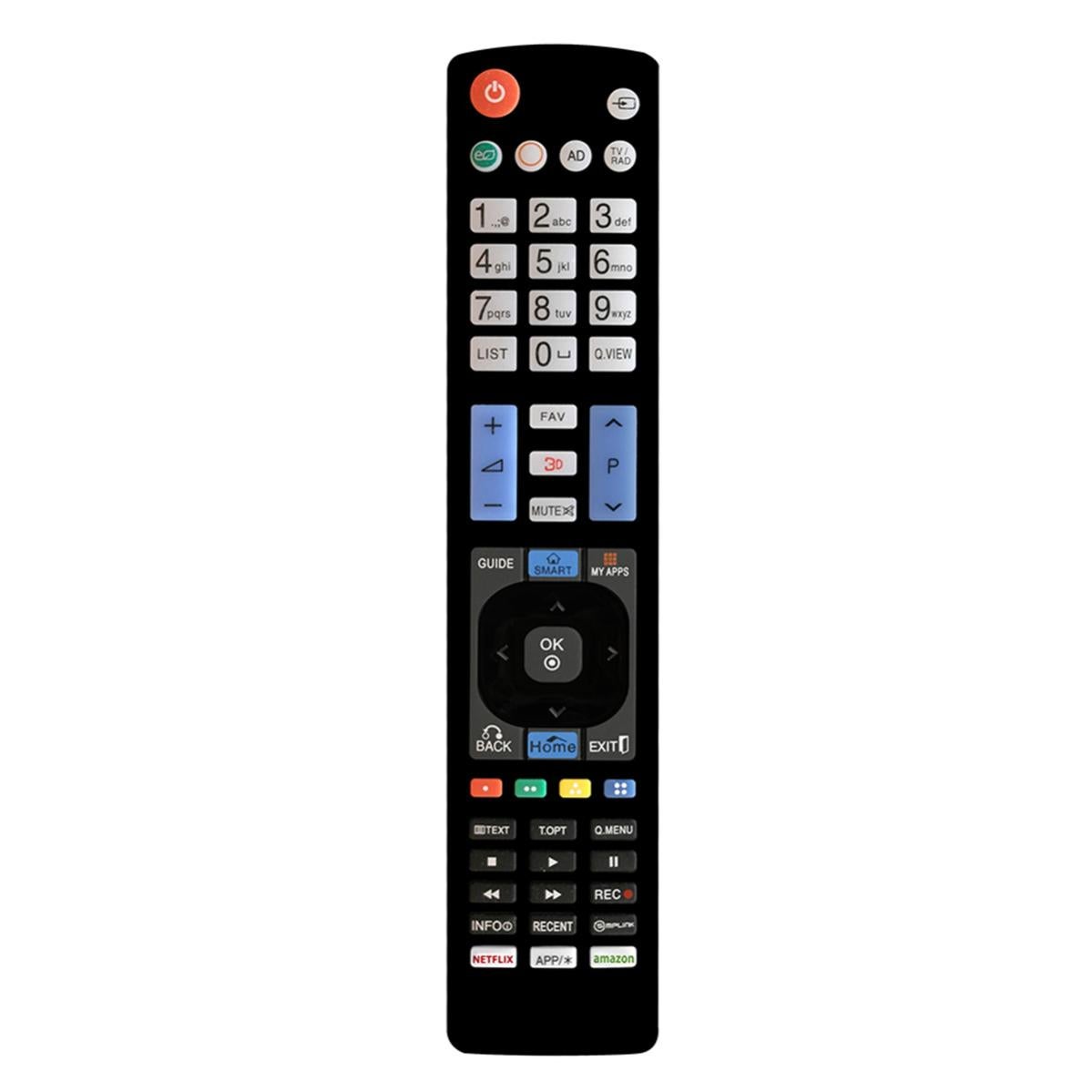 Mando a distancia universal para televisores LG, Teclas acceso NETFLIX ...