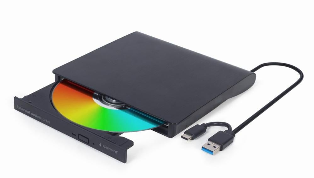 Gembird DVD-USB-03 Lecteur DVD USB externe, noir | Leroy Merlin