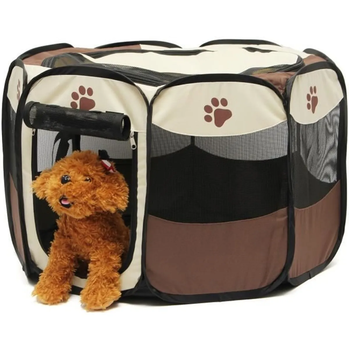 Parc pour Chien Pliable Cage Chien Interieur et Exterieur | Leroy Merlin