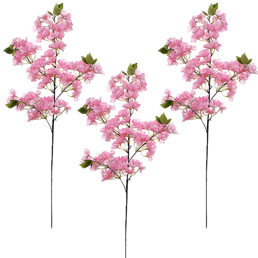 Ramo fiori di pesco ciliegio rosa per albero pasqua decorazioni ...