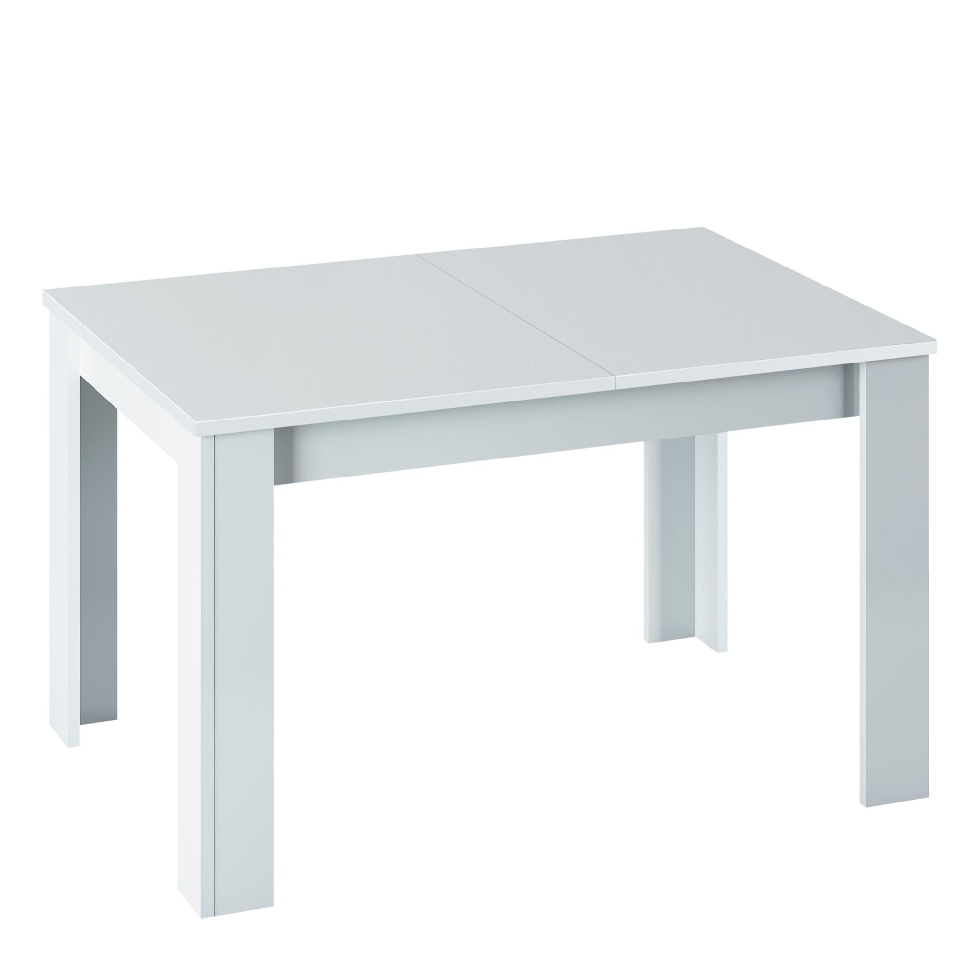 Mesa Extensible Fani Color Blanco, 140/190 (Ancho) 90 (Profundo) 78 ...