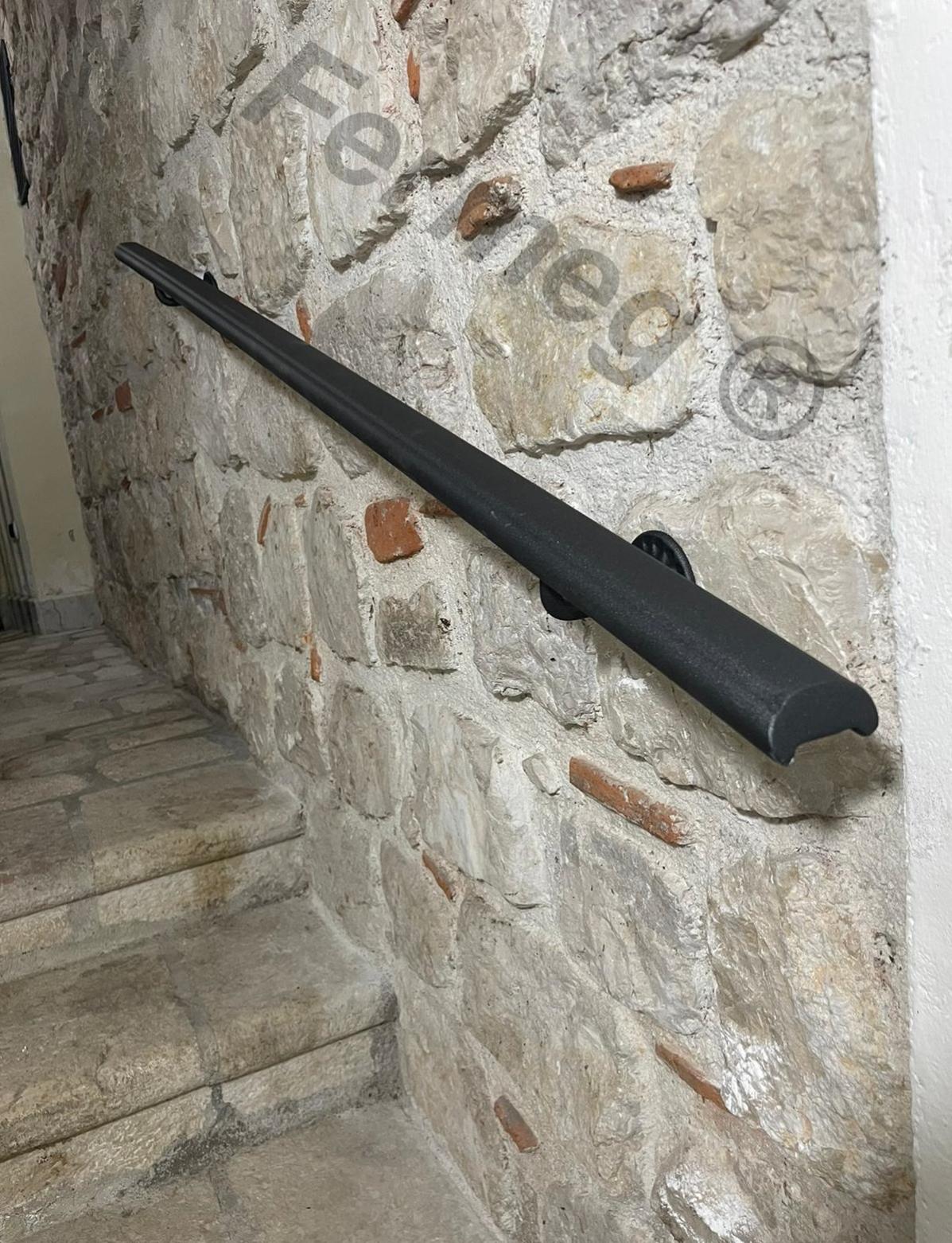 Corrimano in Ferro Ferrari | per interno ed esterno completo di staffe ...