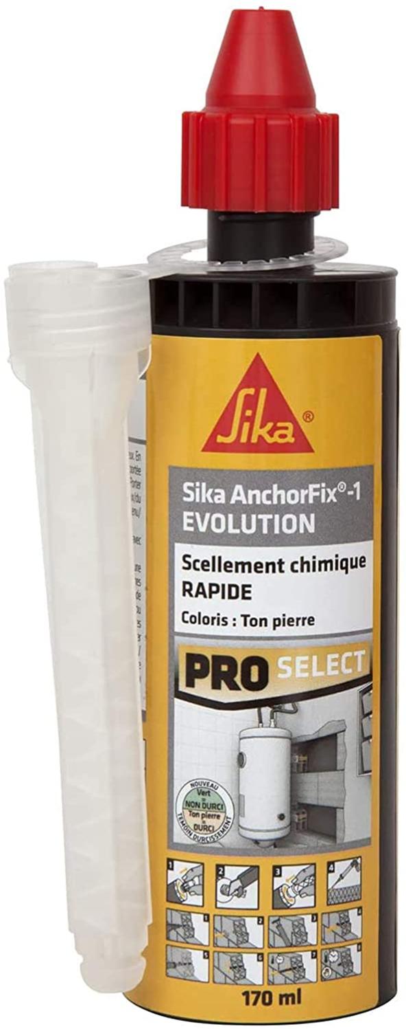 Sika Anchorfix 01 Evolution, Scellement chimique rapide pour Fixation d ...