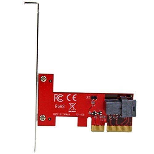 StarTech.com Adaptateur PCI Express x4 vers SFF-8643 pour SSD U.2 PCIe ...