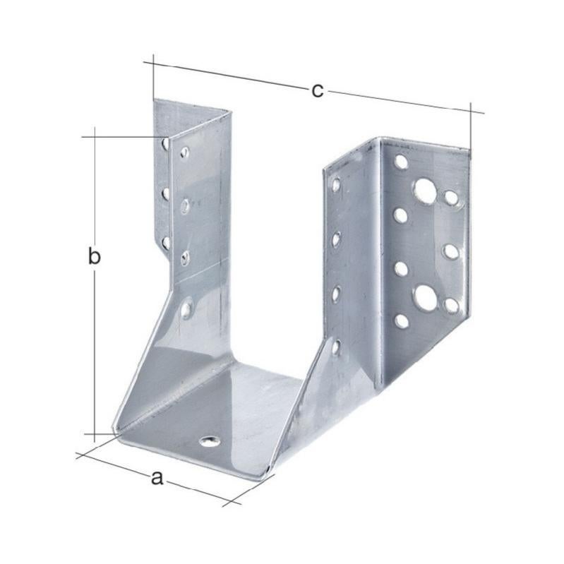 Sabot de solive Typ A 40/110 2mm ETA-08/0171 aciver galva (Par 25 ...