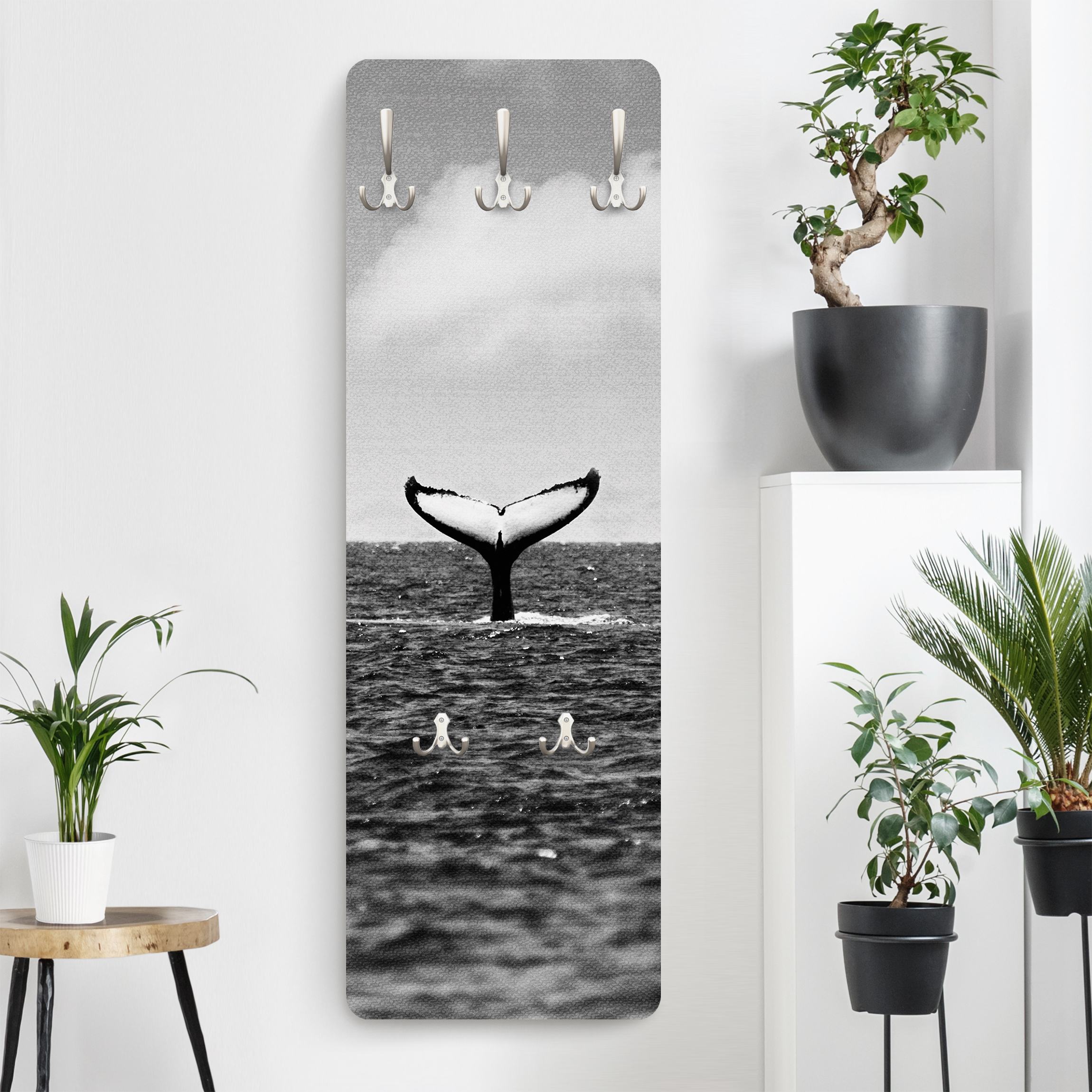 Bellezza floreale rosa e blu - Pinna caudale nell'oceano | Leroy Merlin