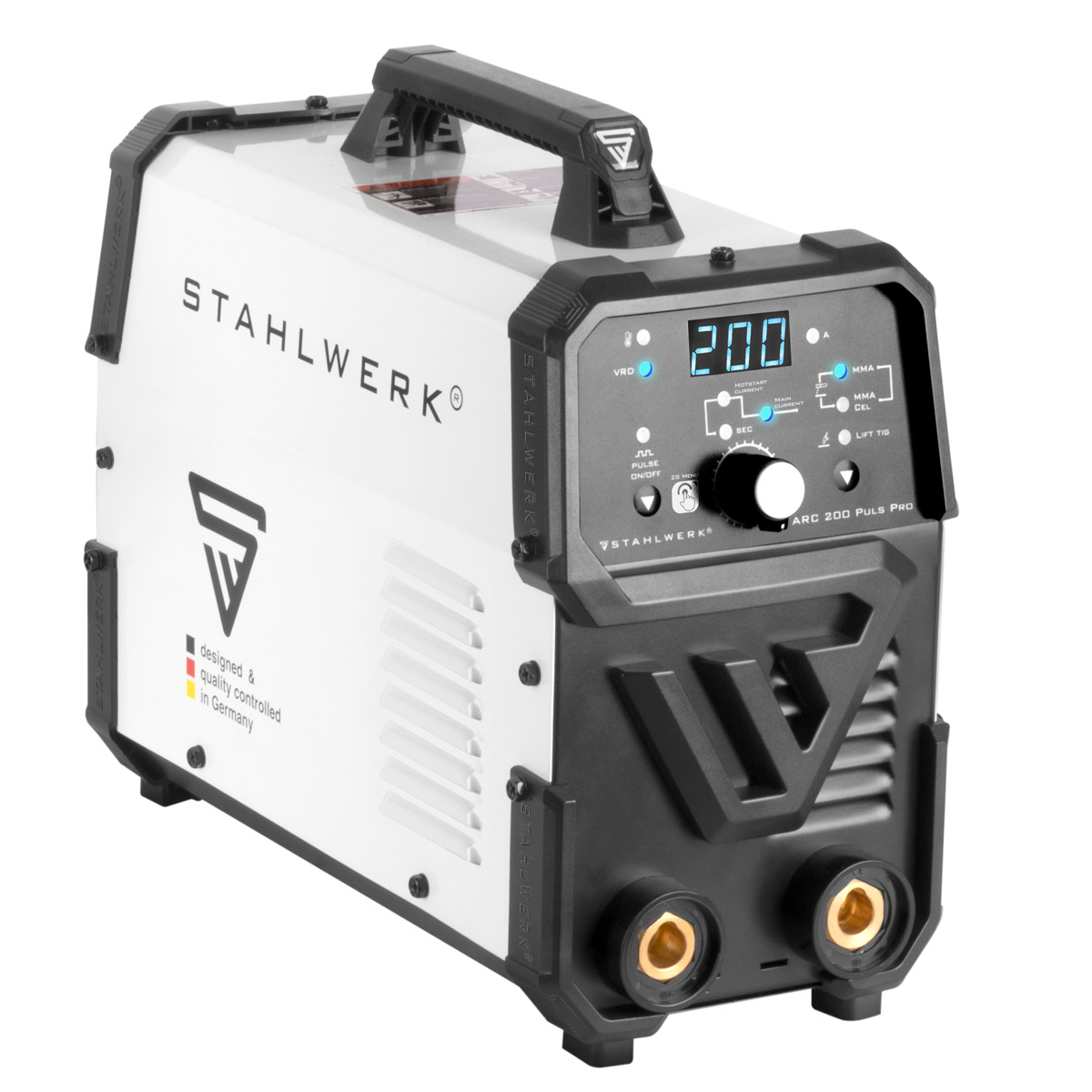 STAHLWERK Poste à souder ARC 200 Puls Pro MMA E Hand Lift TIG fonction ...
