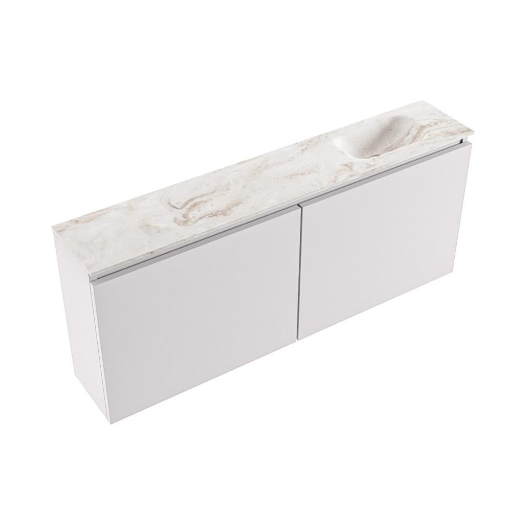 MONDIAZ TURE-DLUX 120cm mueble fondo reducido Cale. EDEN lavabo ...