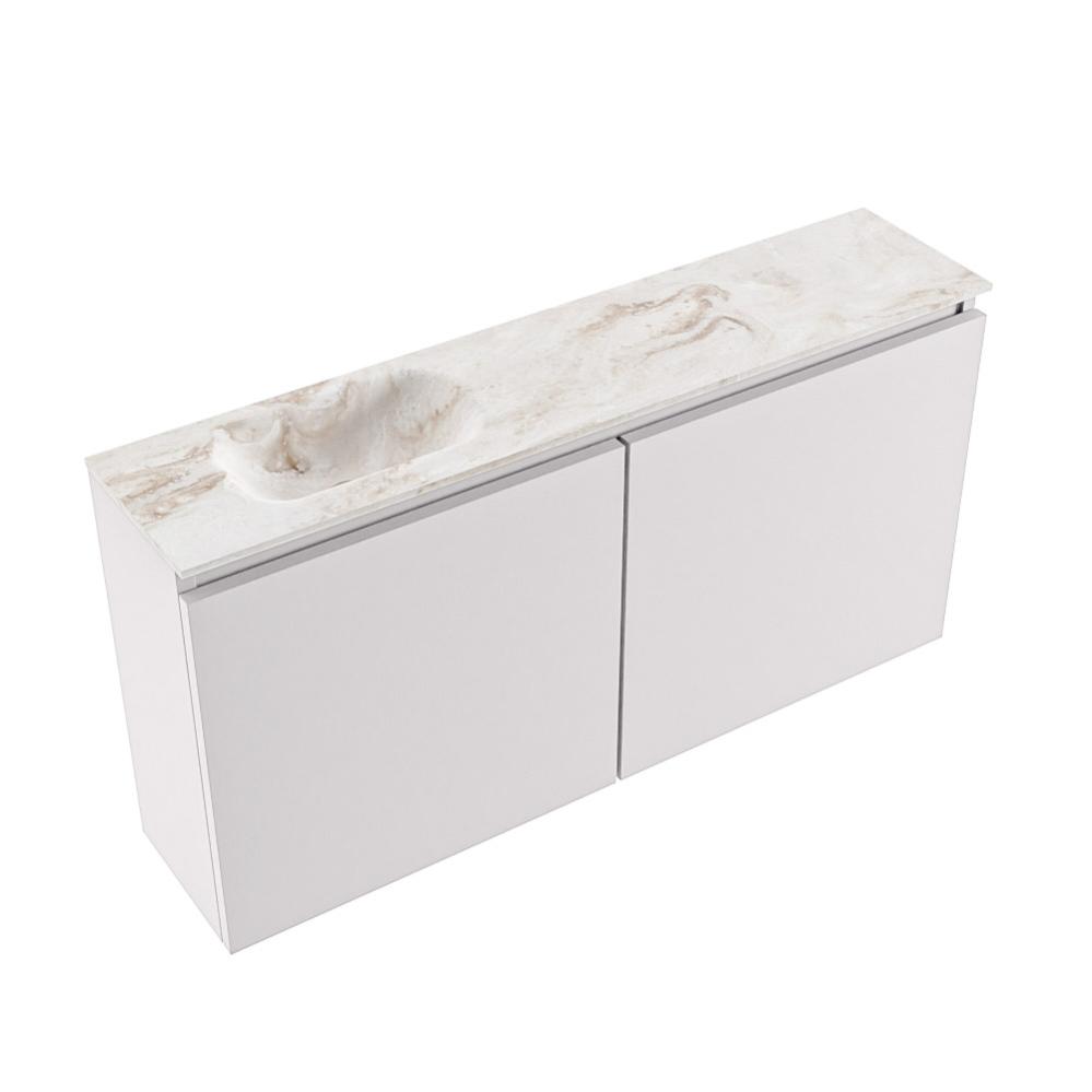 MONDIAZ TURE-DLUX 100cm mueble fondo reducido Cale. EDEN lavabo ...