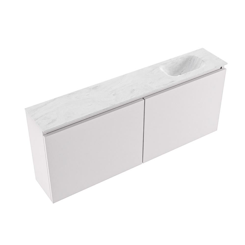 MONDIAZ TURE-DLUX 120cm mueble fondo reducido Cale. EDEN lavabo ...