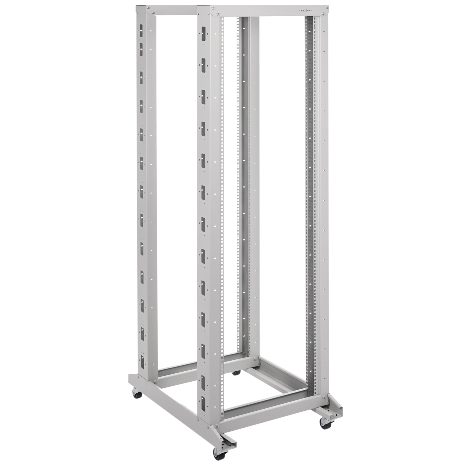 Armoire rack 19'' ouverte 38U 600x1000x1820mm blanc Open2 MobiRack by ...