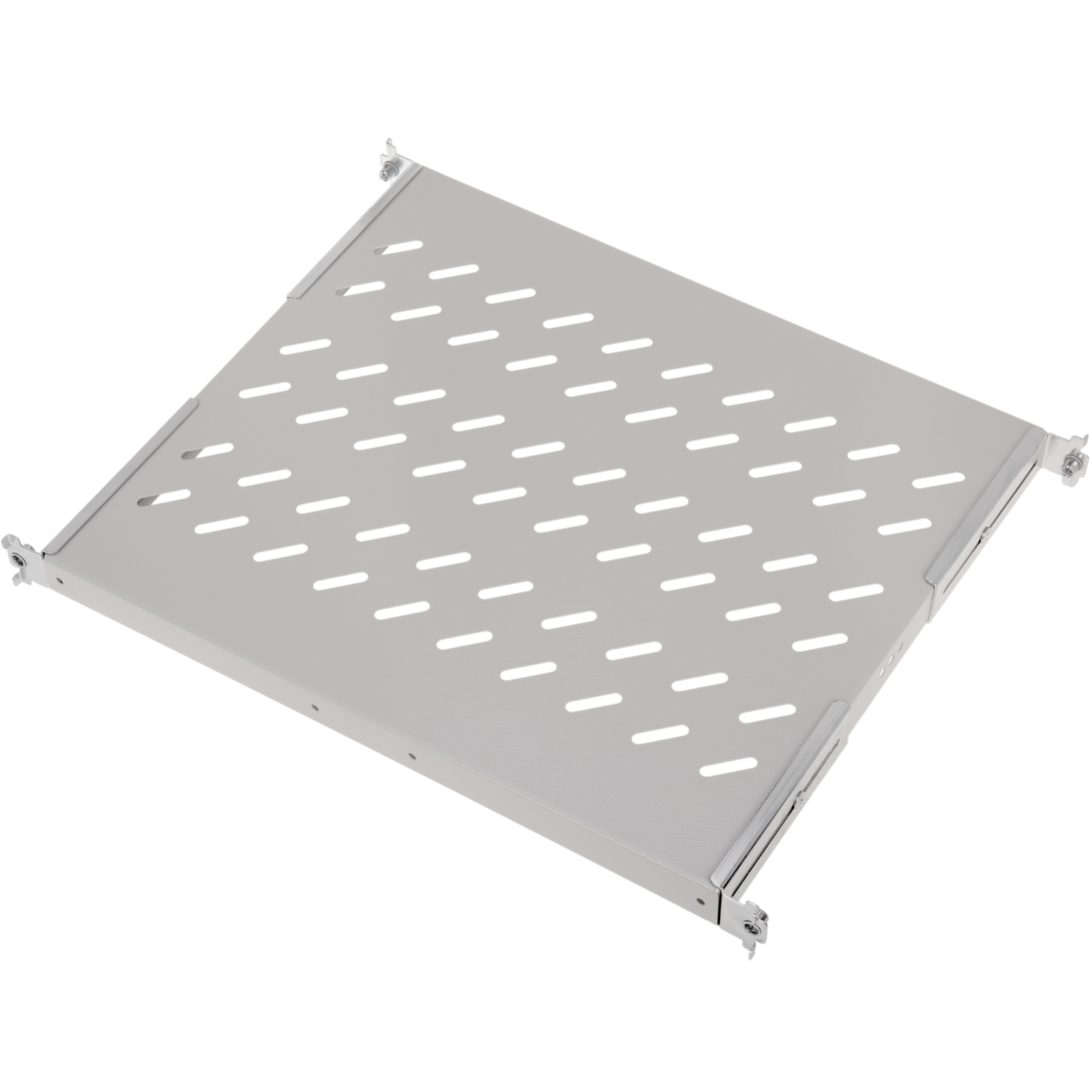 Plateau rack fixe orientable 1U 370mm blanc | Leroy Merlin