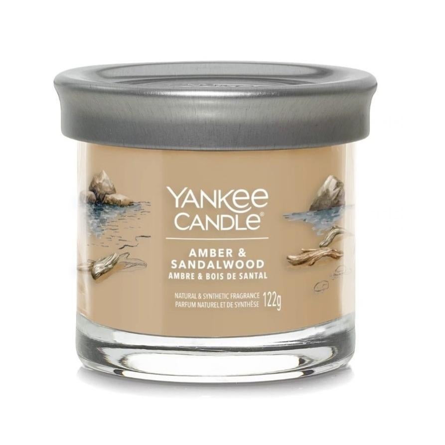 Bougie Signature ambre et bois de santal petit modèle | Leroy Merlin