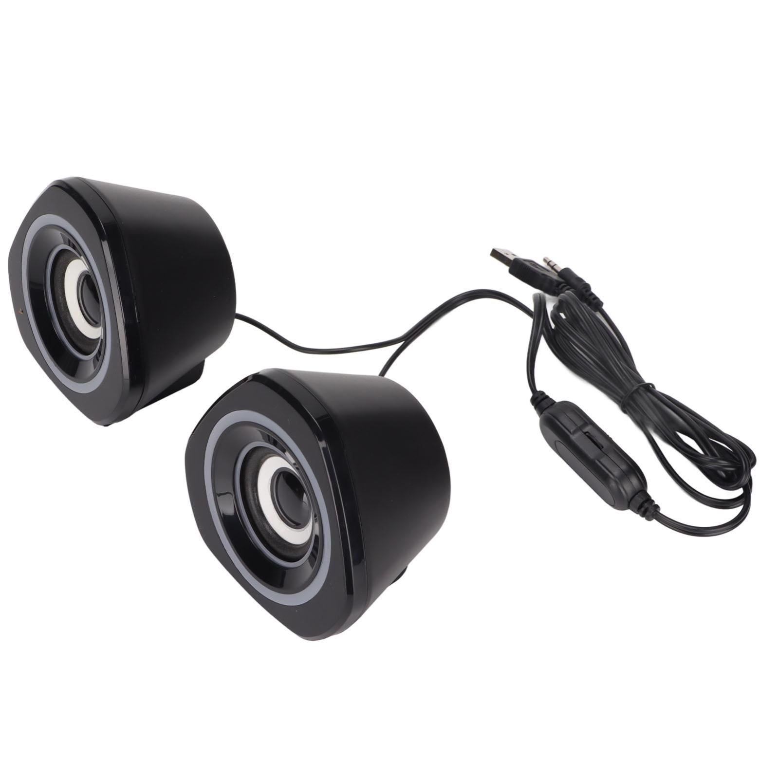 Altavoces para ordenador, pequeños, alimentados por USB, con conexión ...