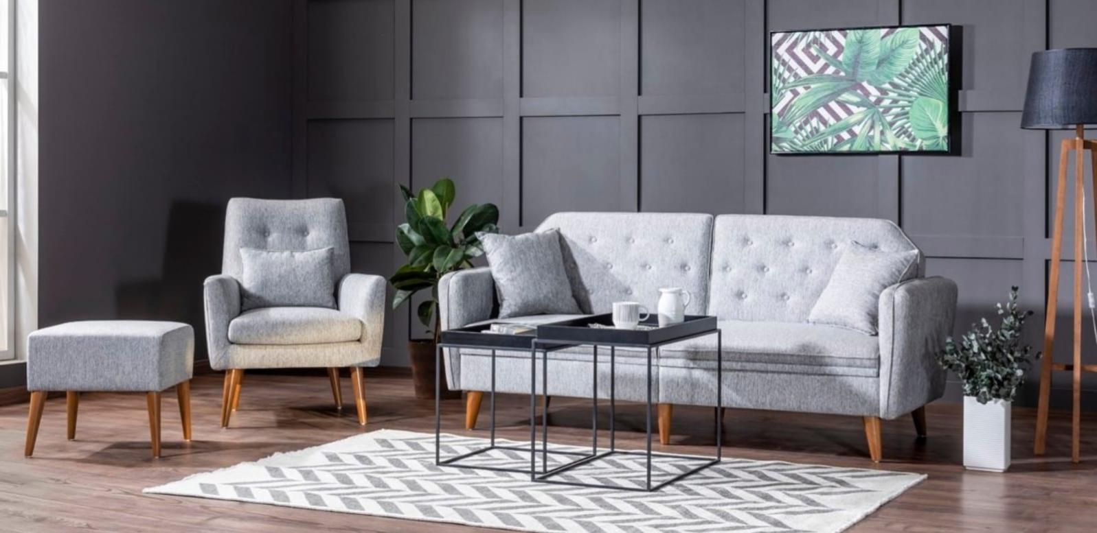 Canapé convertible TERRA gris clair | Leroy Merlin