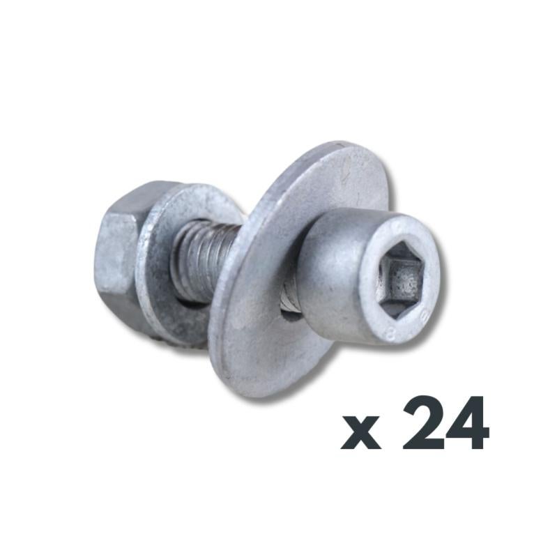 Carton de 24 Boulons FIX A 30 - Boulon de fixation des profilés C ...