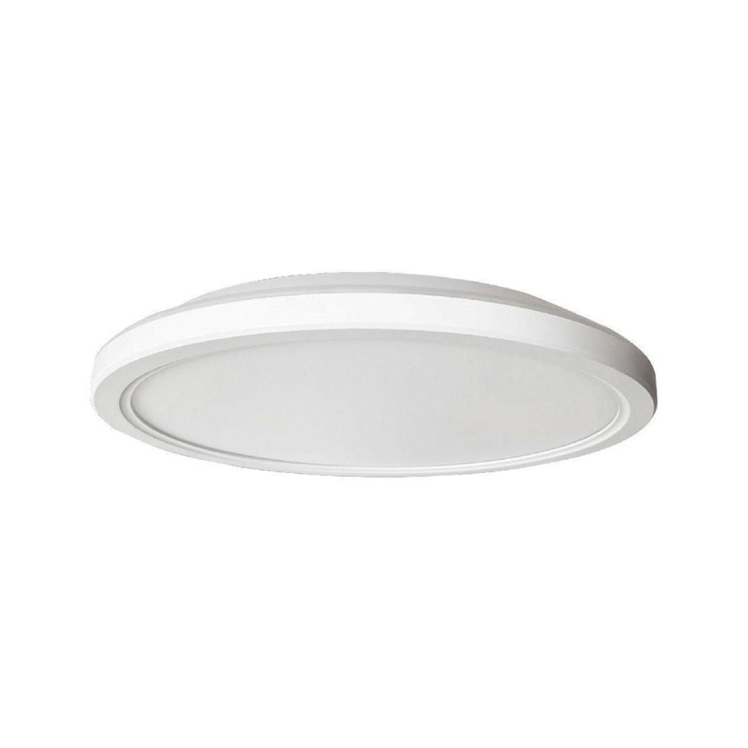Plafoniera Led da Superficie 18w con Tasto Cambio Tono 3000K-4000K ...