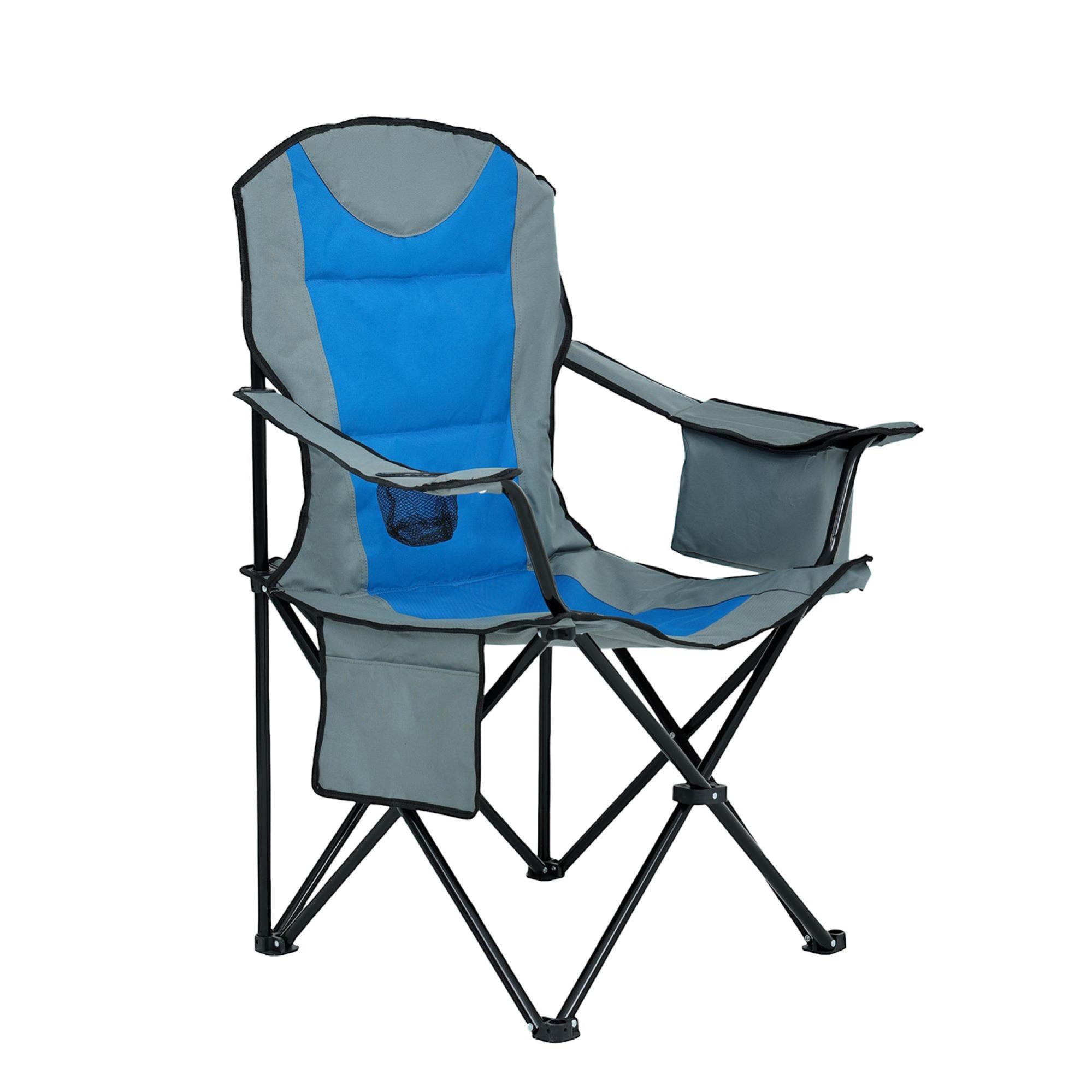 Chaise de camping confortable FOTYN avec porte-gobelet et sac isotherme ...