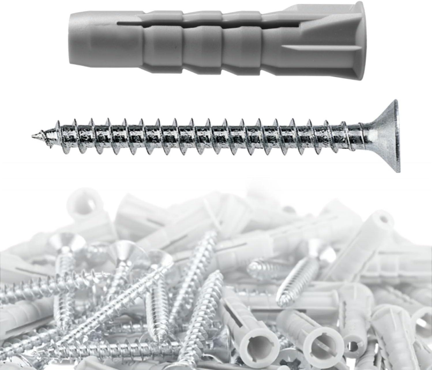 Tacos Fisher UV de Nylon con Expansión de 3 Sectores Multiusos de Alta ...