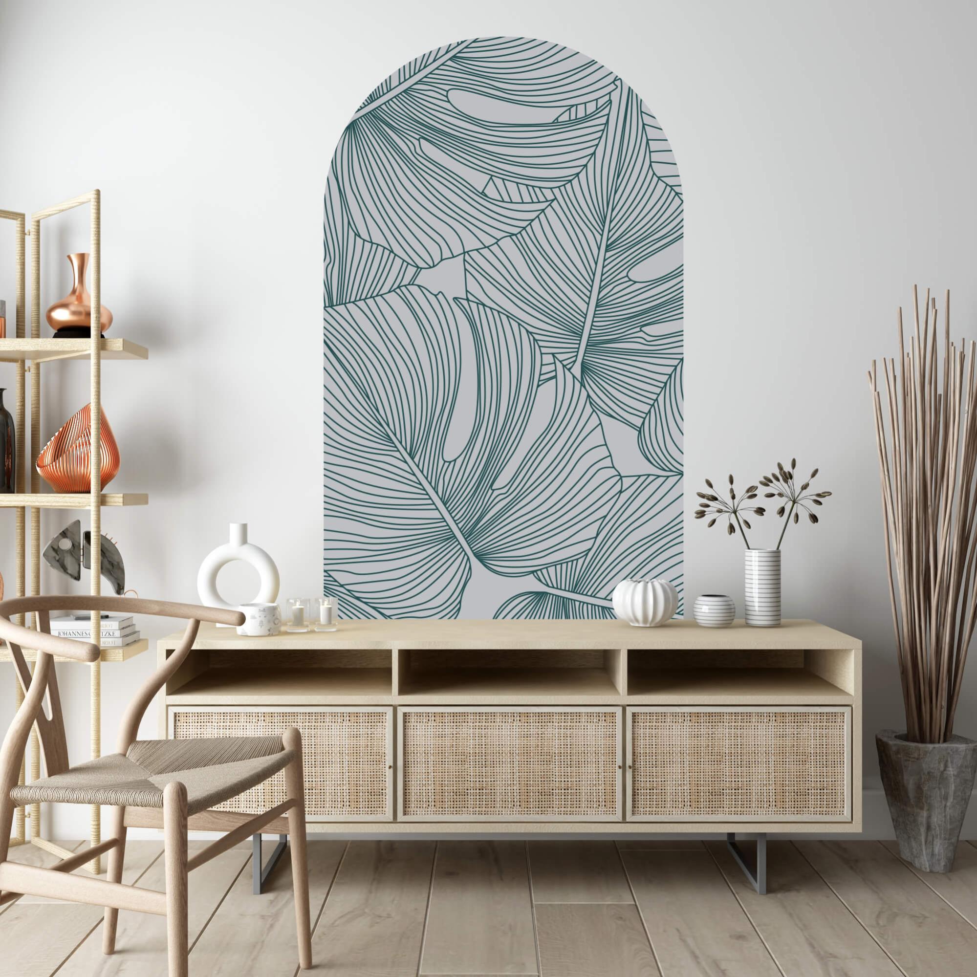 Sticker mural arche jungle 80x36cm | Leroy Merlin