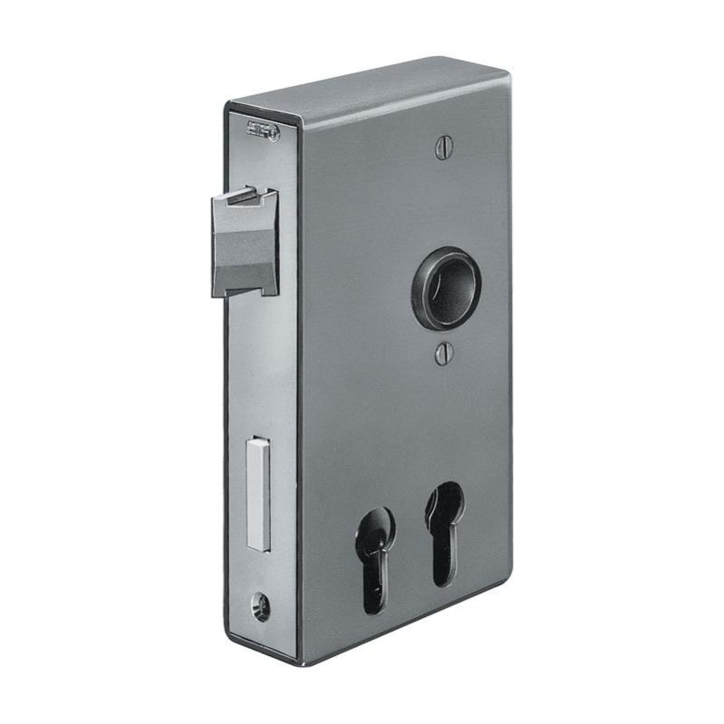 Serrure 140D-PZ DIN L/Droite Mesure A40xB94,5xC173mm Mandrin 30/60mm ...