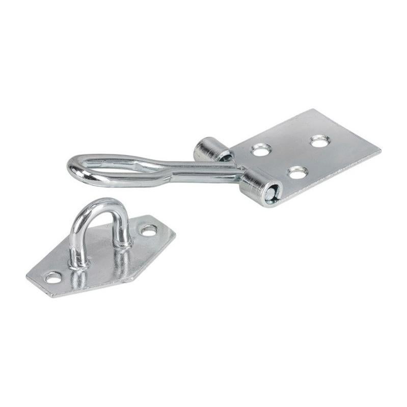 Attache fil L.80mm lar.22mm STA galvanisé bleuavec plaque à oeil ...