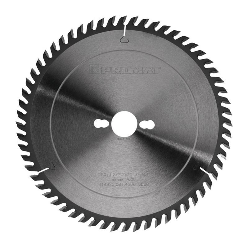 PROMAT Lame pour scie circulaire de précision D. ext. 250 mm nombre ...