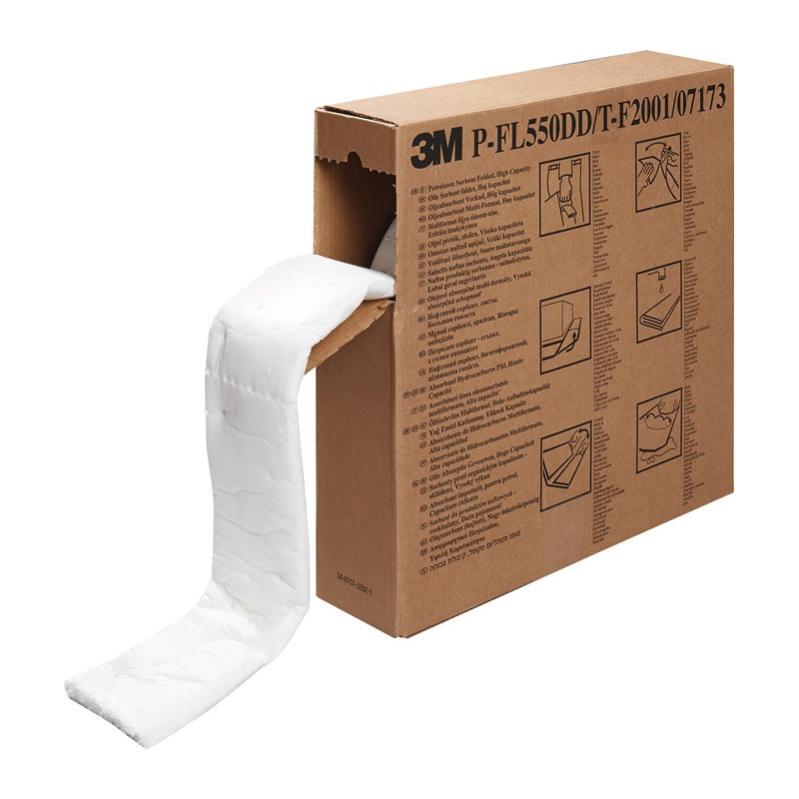 Absorbant d'hydrocarbures TF 2001 longueur 15,2 m largeur 12 cm carton ...
