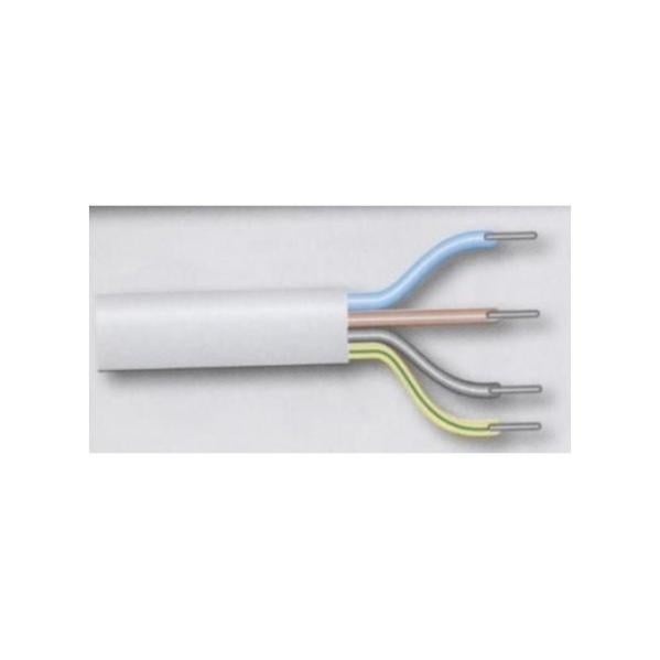 Câble électrique 1.5mm² blanc 4 conducteurs SOMFY | Leroy Merlin