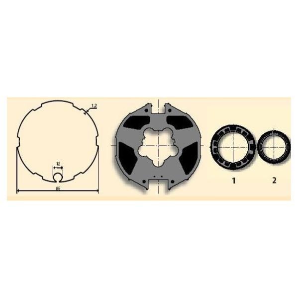 Jeu d'adaptation moteur pour LT 50 tube Imbac 85 somfy | Leroy Merlin