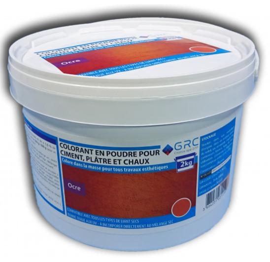 GRC - Pigment en poudre "OCRE", 2 Kg | Leroy Merlin