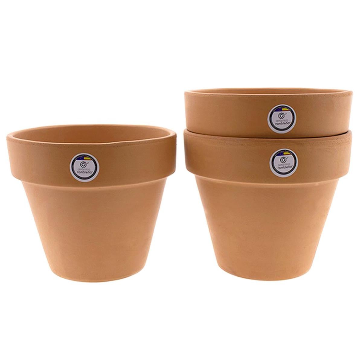 CERÁMIQUE RAMBLEÑA | Pot de fleur xxl | pot de fleur interieur | Pot de ...