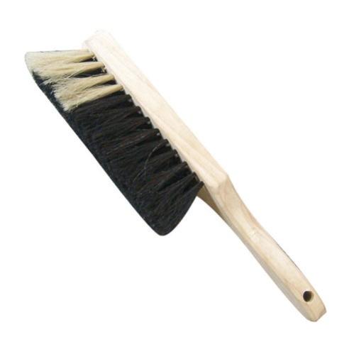 DOMERGUE - Balayette manche court bois brut fibres de crin noir | Leroy ...