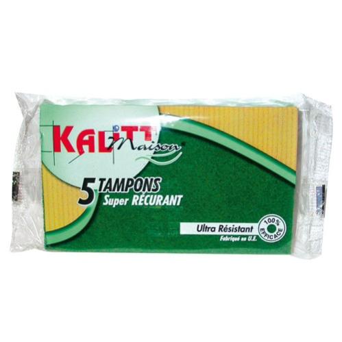 KALITT - Tampon vert - lot de 5 | Leroy Merlin