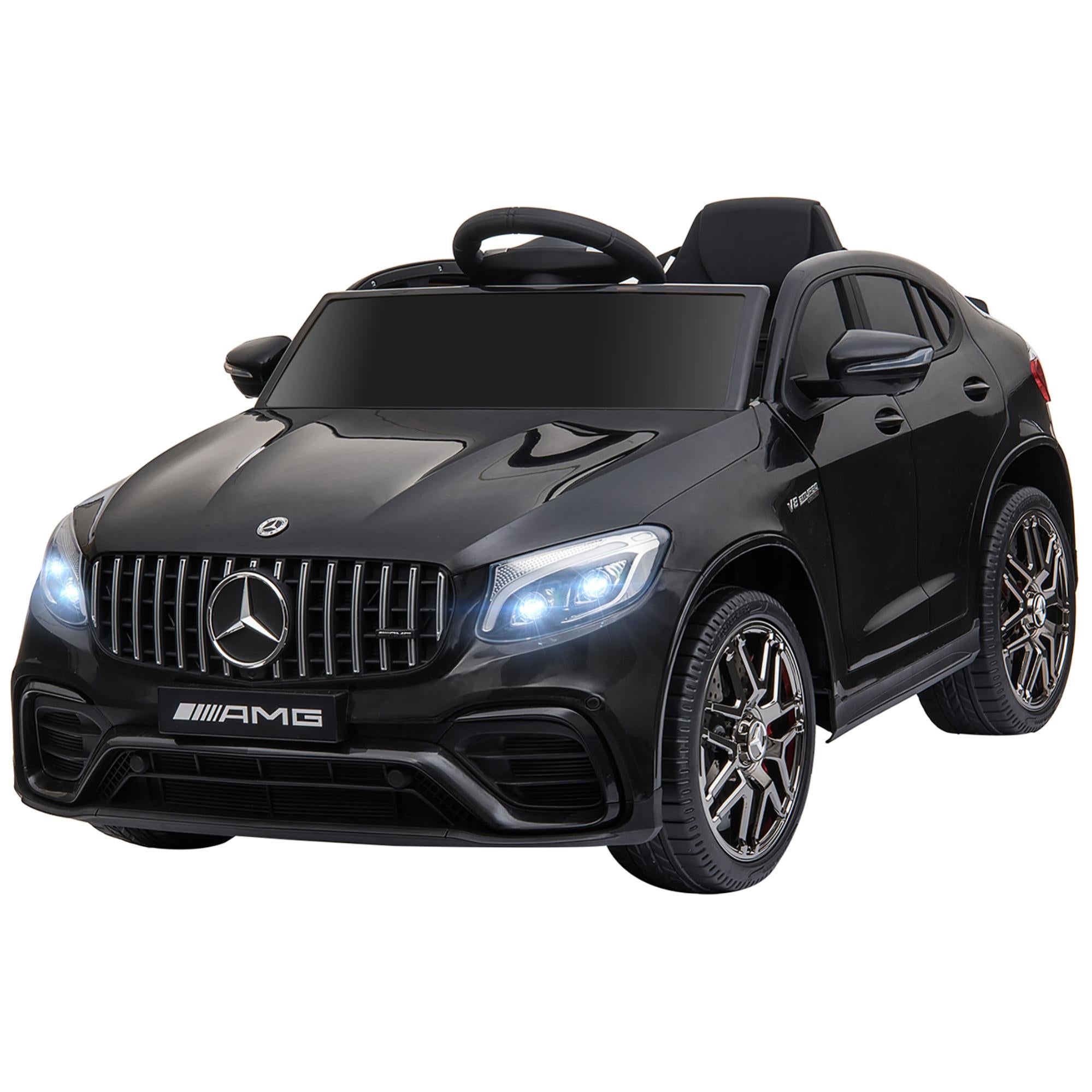 HOMCOM Macchina Elettrica per Bambini 3-5 Anni Mercedes con Cintura di ...